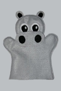 Hippo Felt Hand Puppet – The Tucson Puppet Lady