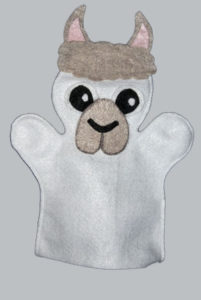 Llama Felt Hand Puppet – The Tucson Puppet Lady