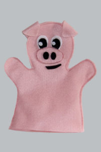 Pig Felt Hand Puppet – The Tucson Puppet Lady