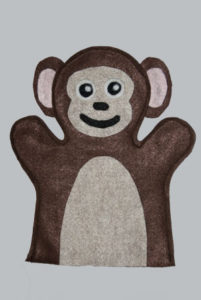 Monkey Felt Hand Puppet – The Tucson Puppet Lady