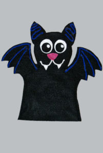 Bat Felt Hand Puppet – The Tucson Puppet Lady