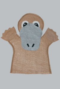 Platypus Felt Hand Puppet – The Tucson Puppet Lady