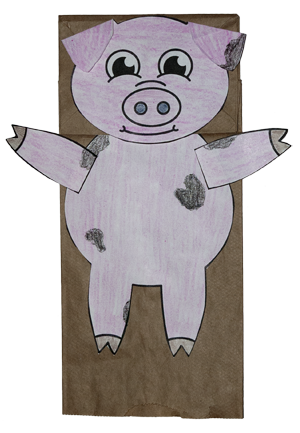 Paper Bag Puppet Patterns – Page 4 – The Tucson Puppet Lady