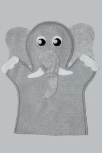Elephant Felt Hand Puppet – The Tucson Puppet Lady