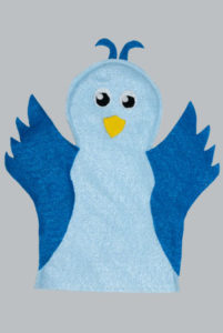 Bird Felt Hand Puppet – The Tucson Puppet Lady