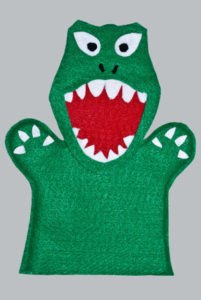 T-Rex Felt Hand Puppet – The Tucson Puppet Lady