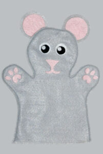 Mouse Hand Felt Puppet – The Tucson Puppet Lady