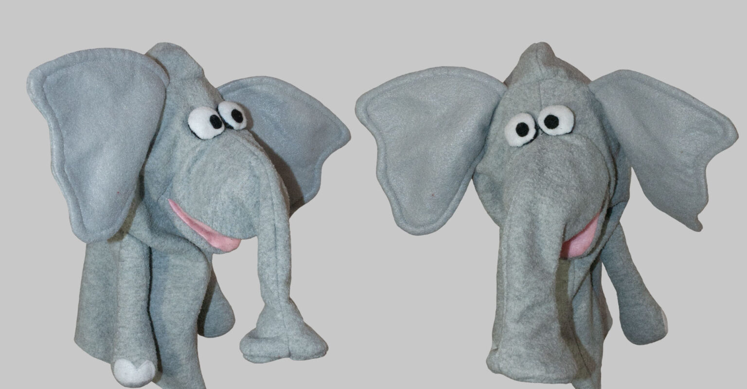 Puppet of the Month: Elephant – The Tucson Puppet Lady