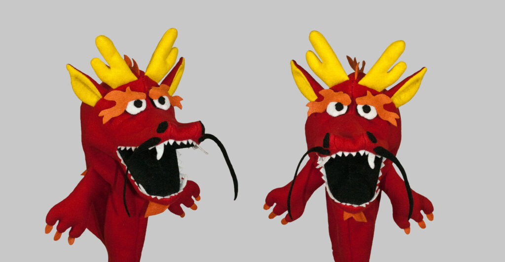Puppet of the Month: Chinese Dragon – The Tucson Puppet Lady