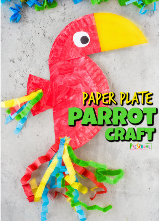 Parrot Craft Ideas – The Tucson Puppet Lady