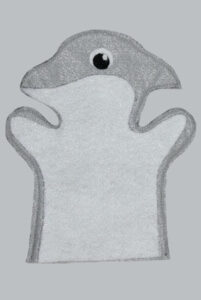 Dolphin Felt Hand Puppet – The Tucson Puppet Lady