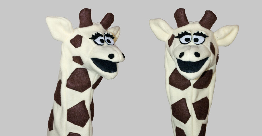 Puppet of the Month: Giraffe – The Tucson Puppet Lady