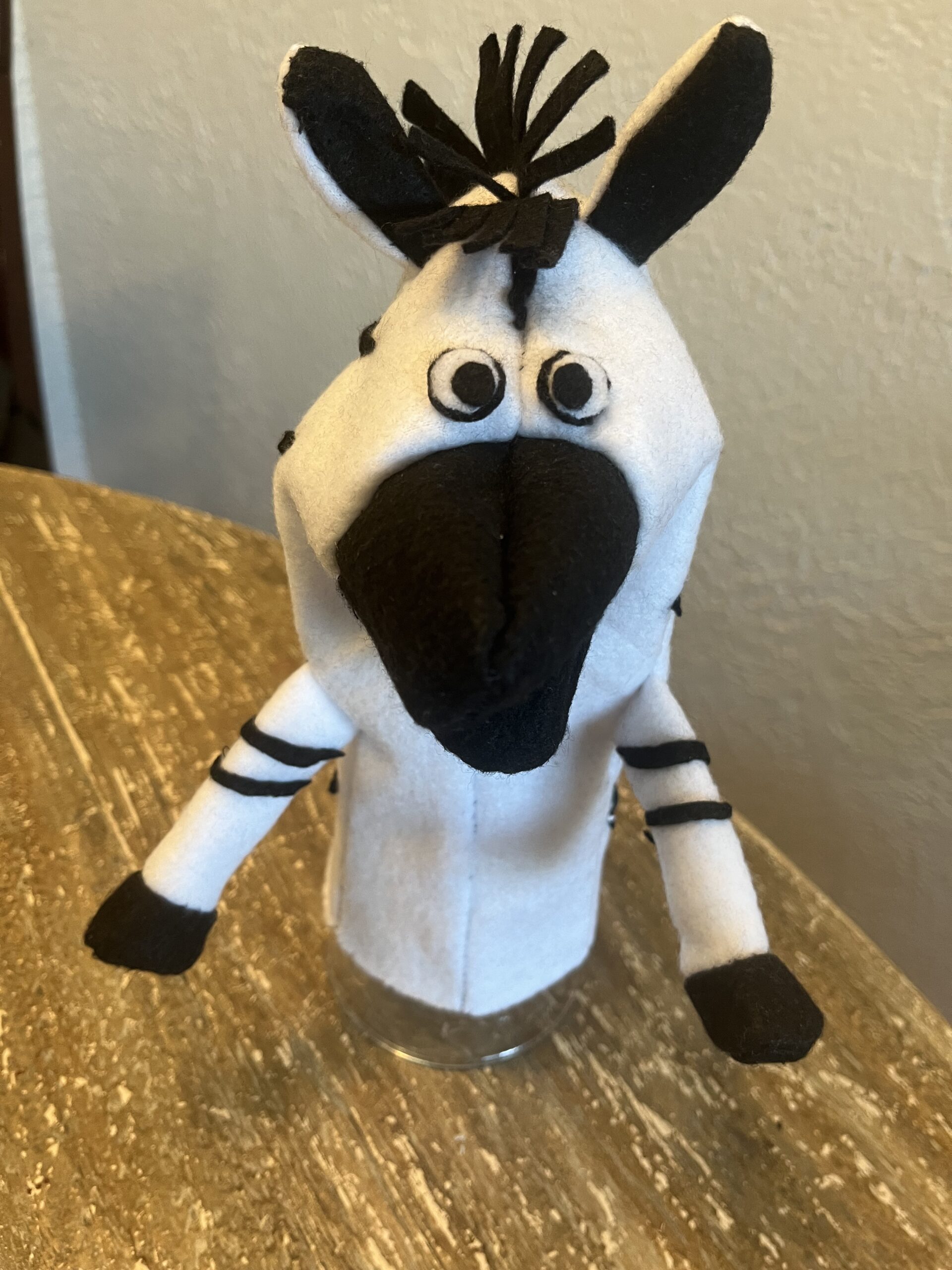 How to Make a Zebra Puppet in a Fast and Easy Way – The Tucson Puppet Lady