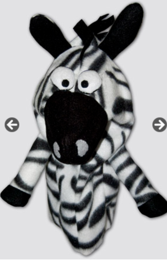 How to Make a Cute Zebra Puppet by Using Our Horse Puppet Sewing ...