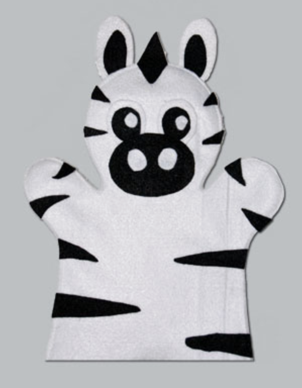 How to Make a Zebra Puppet in a Fast and Easy Way – The Tucson Puppet Lady